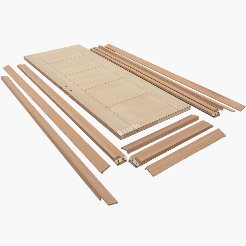 Ham MDF Kapı Seti (Yüzeyli) - Ahşaplar
