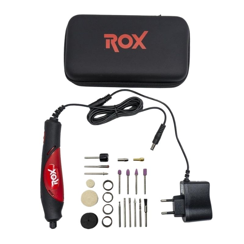 Rox Mini Hobi Gravür Makinası 25 Parça Aksesuarlı - Ahşaplar
